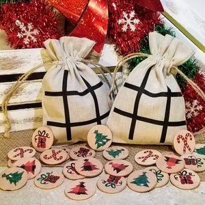PERSONALIZED Tic Tac Toe Game - Christmas - Stocking Stuffers - Kid's ...
