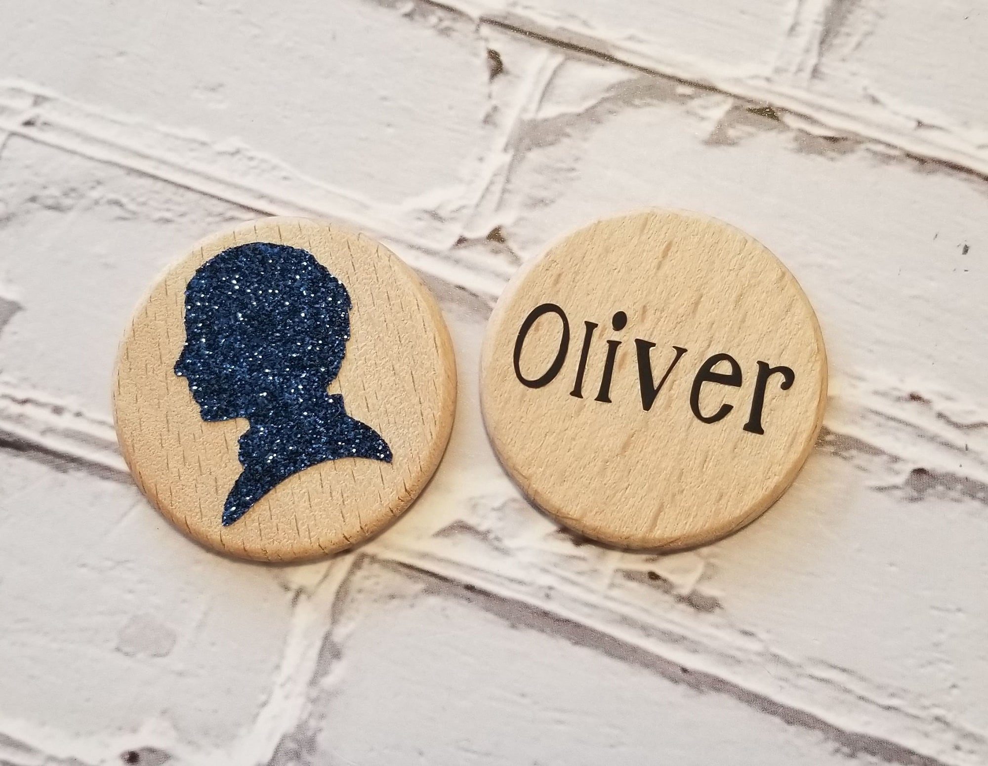 PERSONALIZED Words & Objects Wooden Memory Game - Matching Game - Busy ...