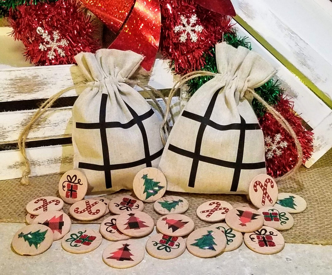 PERSONALIZED Tic Tac Toe Game - Christmas - Stocking Stuffers - Kid's ...