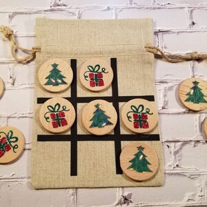 PERSONALIZED Tic Tac Toe Game - Christmas - Stocking Stuffers - Kid's ...