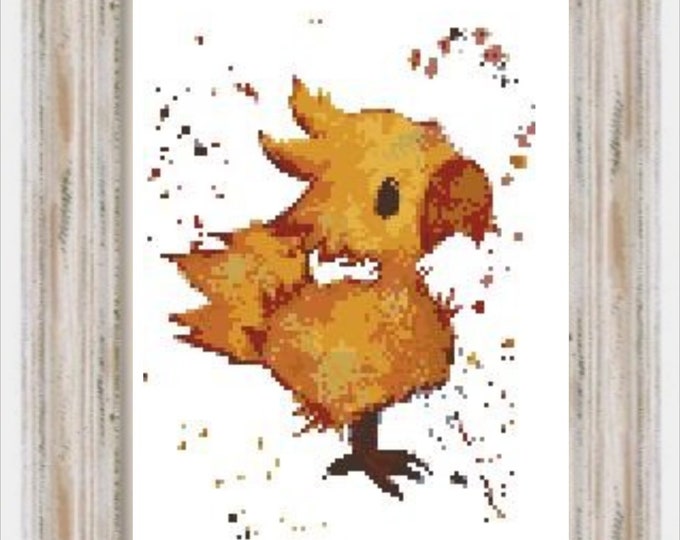 Final Fantasy 7 - FF7 - Pixel Art - Made From Perler Beads - Etsy