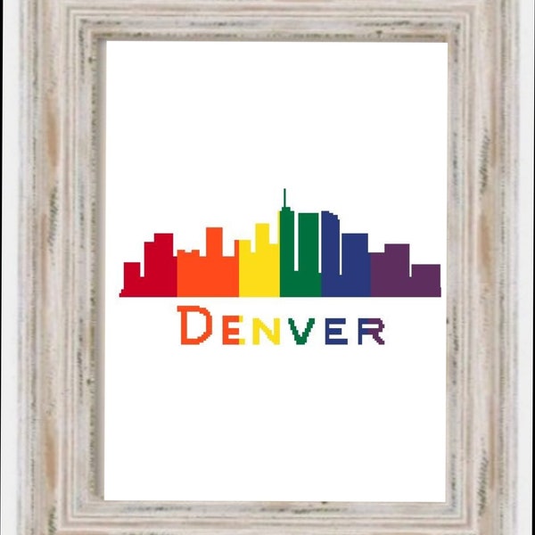 Denver Cross Stitch - Etsy