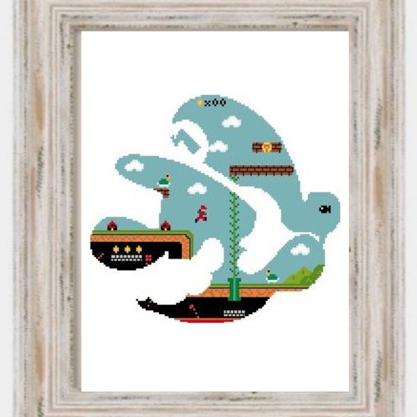 Video Games Cross Stitch Patterns - Etsy