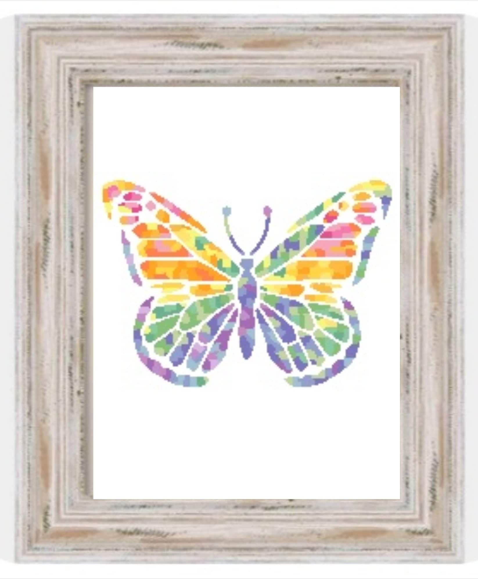 Butterfly Temperature Chart Modern Cross Stitch, Temperature Charts ...