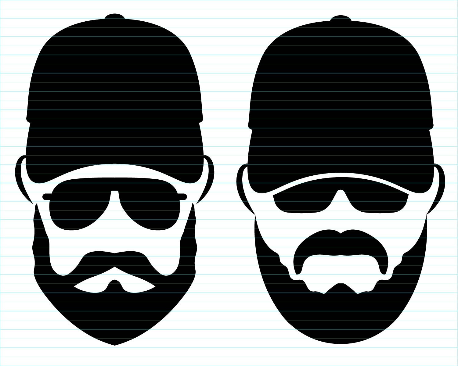 Beard Man SVG Bundle Beard Man SVG Beards Svg Beard Svg | Etsy