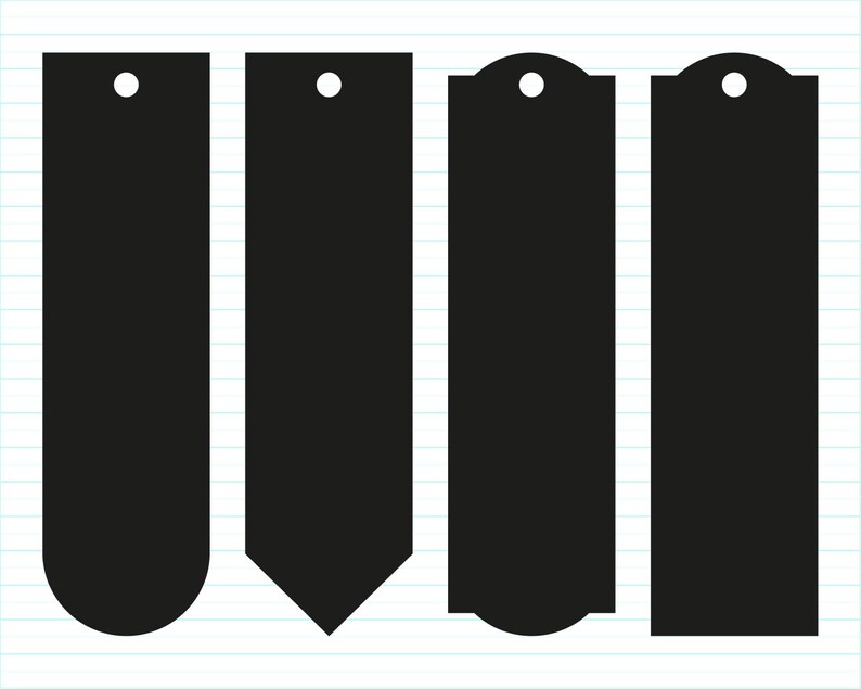 Bookmark Template SVG Bundle Bookmark Template SVG Bookmark - Etsy