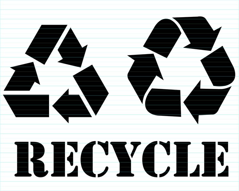 Recycle Logo SVG Recycle Vectorrecycle Sign Recycling - Etsy