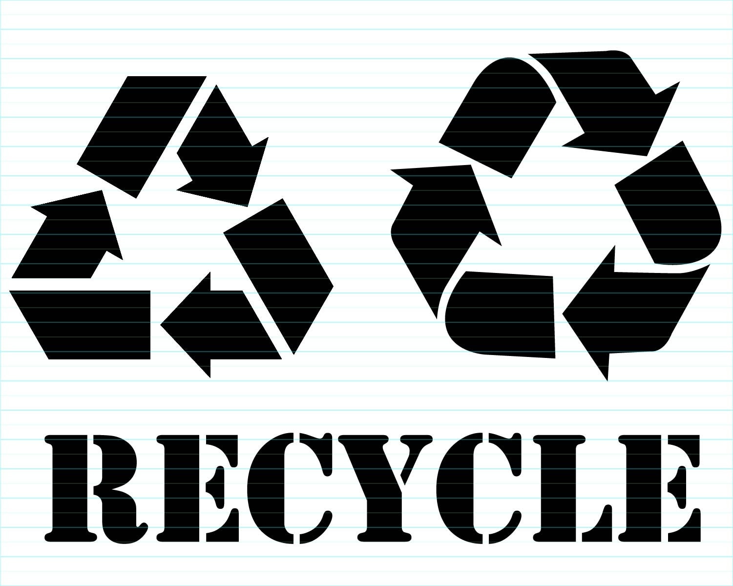 Recycle Logo SVG recycle vectorRecycle Sign recycling | Etsy