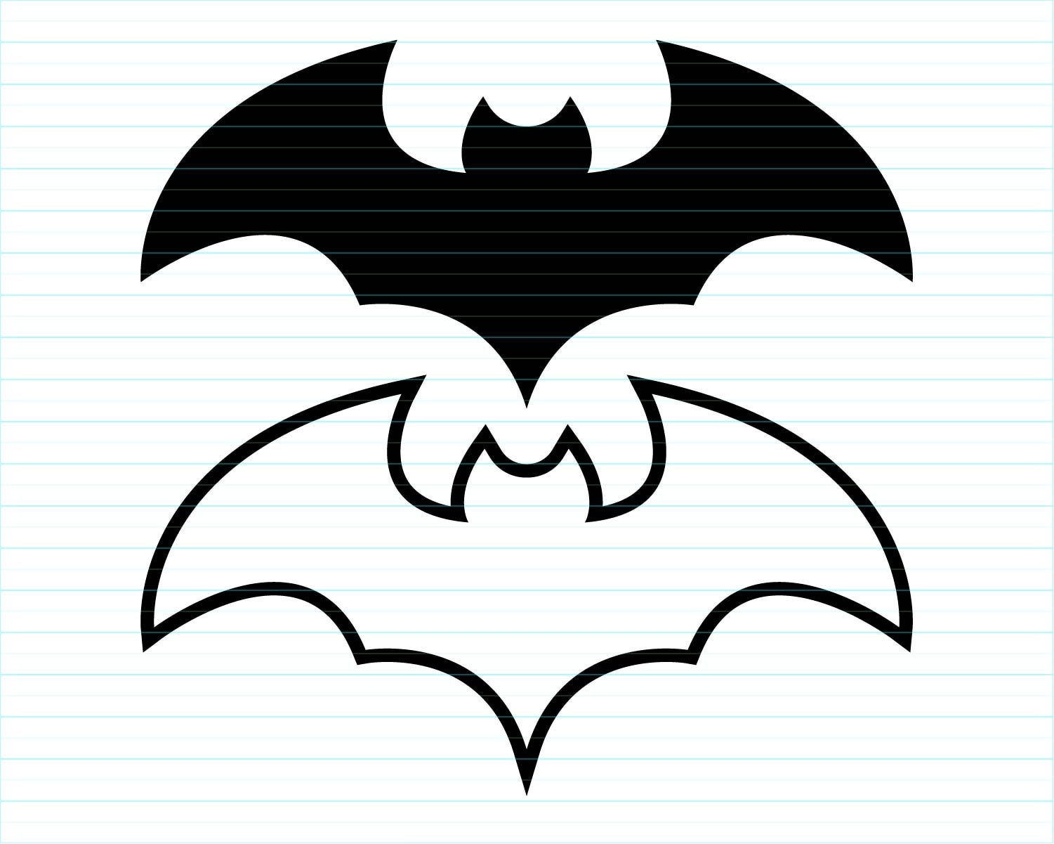 Bats SVG Bats SVG Bundle Halloween SVG Bat Clipart - Etsy