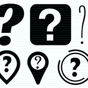 Question Mark SVG, Question Mark Cut Files for Cricut, Question Mark ...