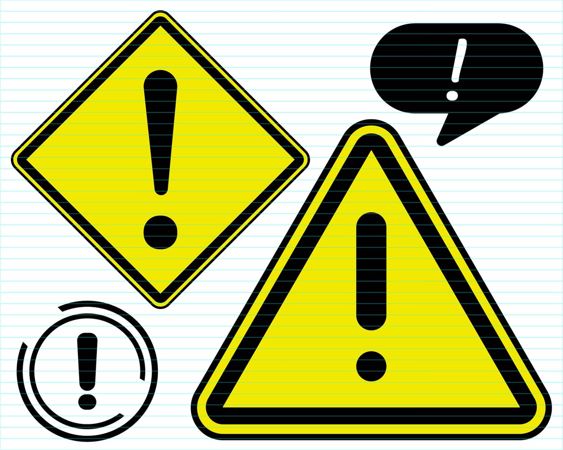 Exclamation Mark SVG Exclamation Marks Svg Exclamation Mark - Etsy