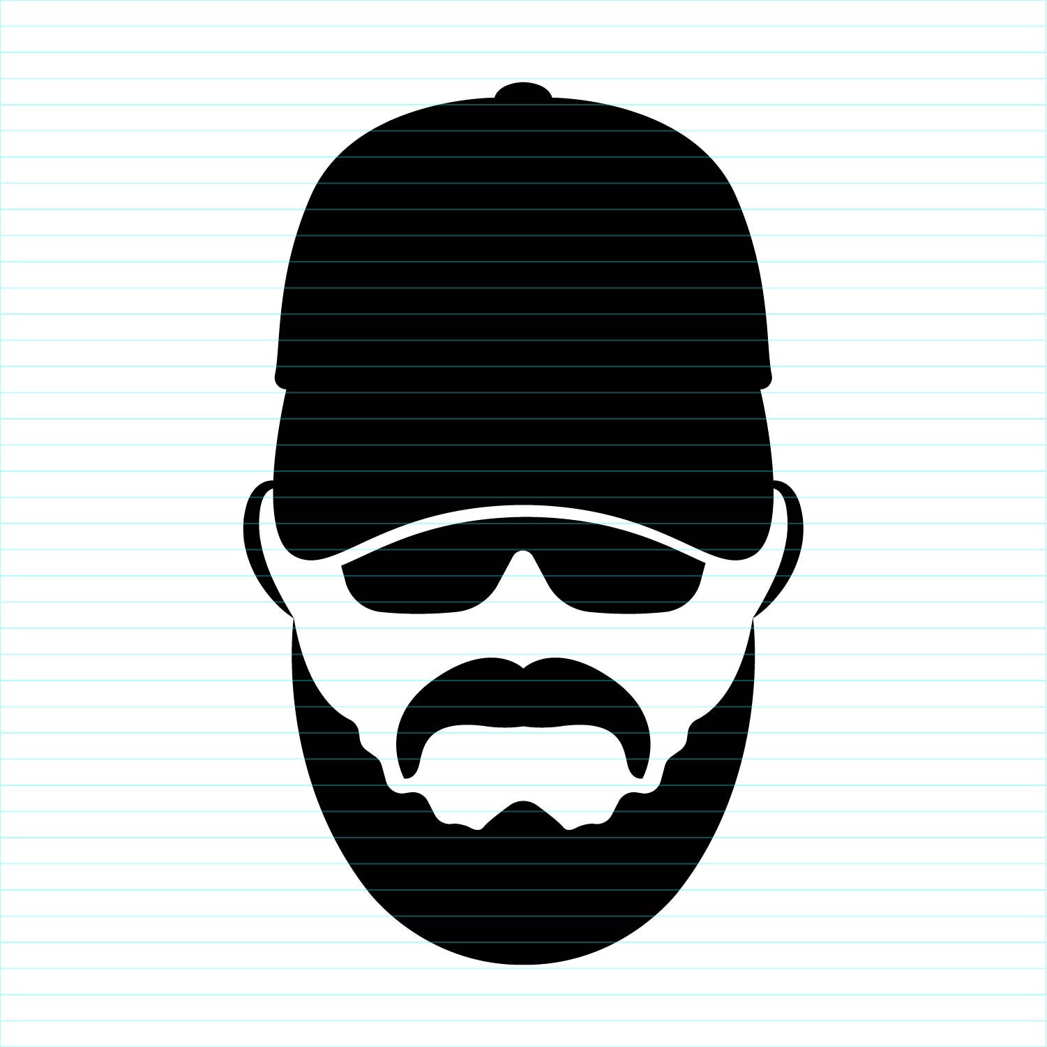 Beard Man SVG Bundle Beard Man SVG Beards svg Beard svg | Etsy