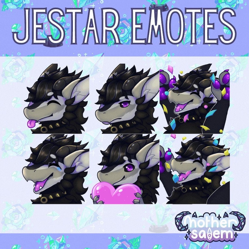 Custom Furry Emotes for Twitch/discord/telegram - Etsy