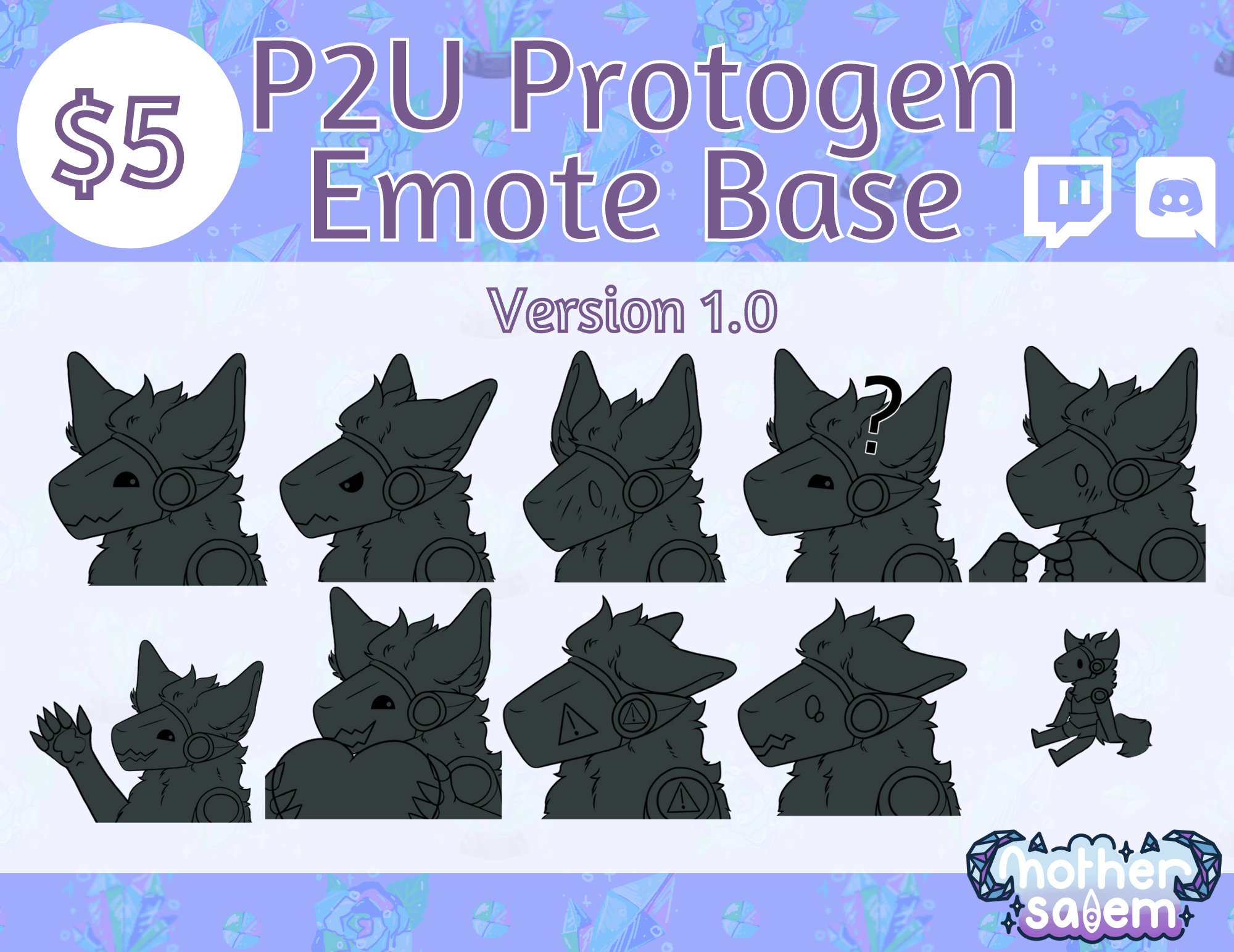 Shimeji Protogen at Leah Woodcock blog