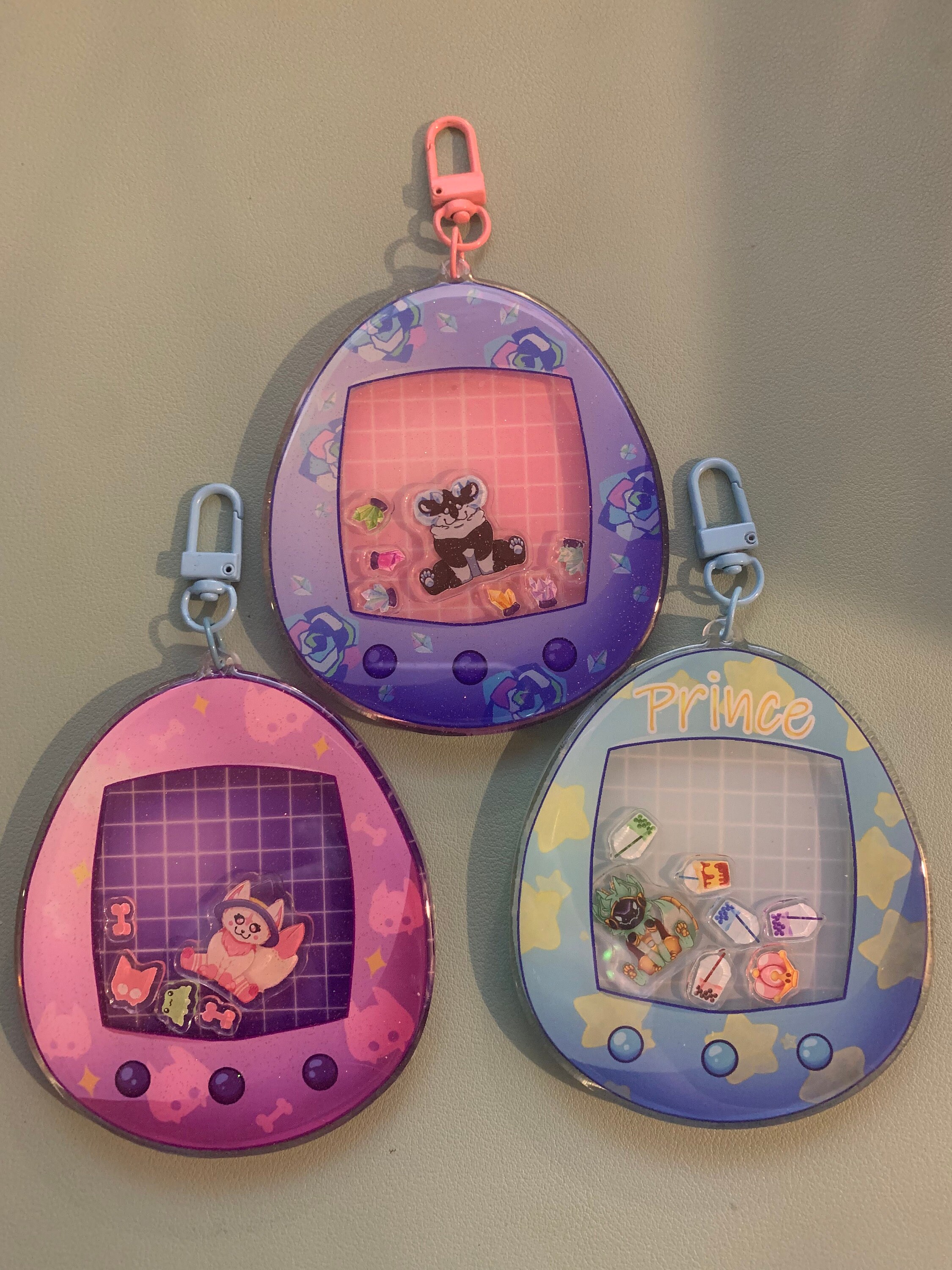 YCH Tamagotchi Shaker Physical Shaker Charm - Etsy