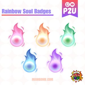 Fire Soul Subbadges || Twitch Badge / Channel Points - Etsy