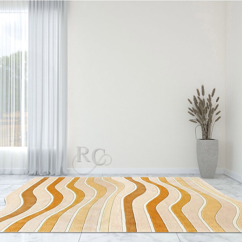 Wavy Rug - Etsy