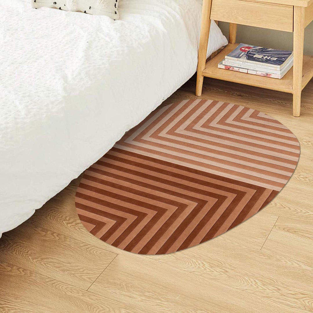 Terracotta Rug | Oval Rugs | 5x7, 5x8, 6x8, 6x9, 6x10 | Contemporary ...