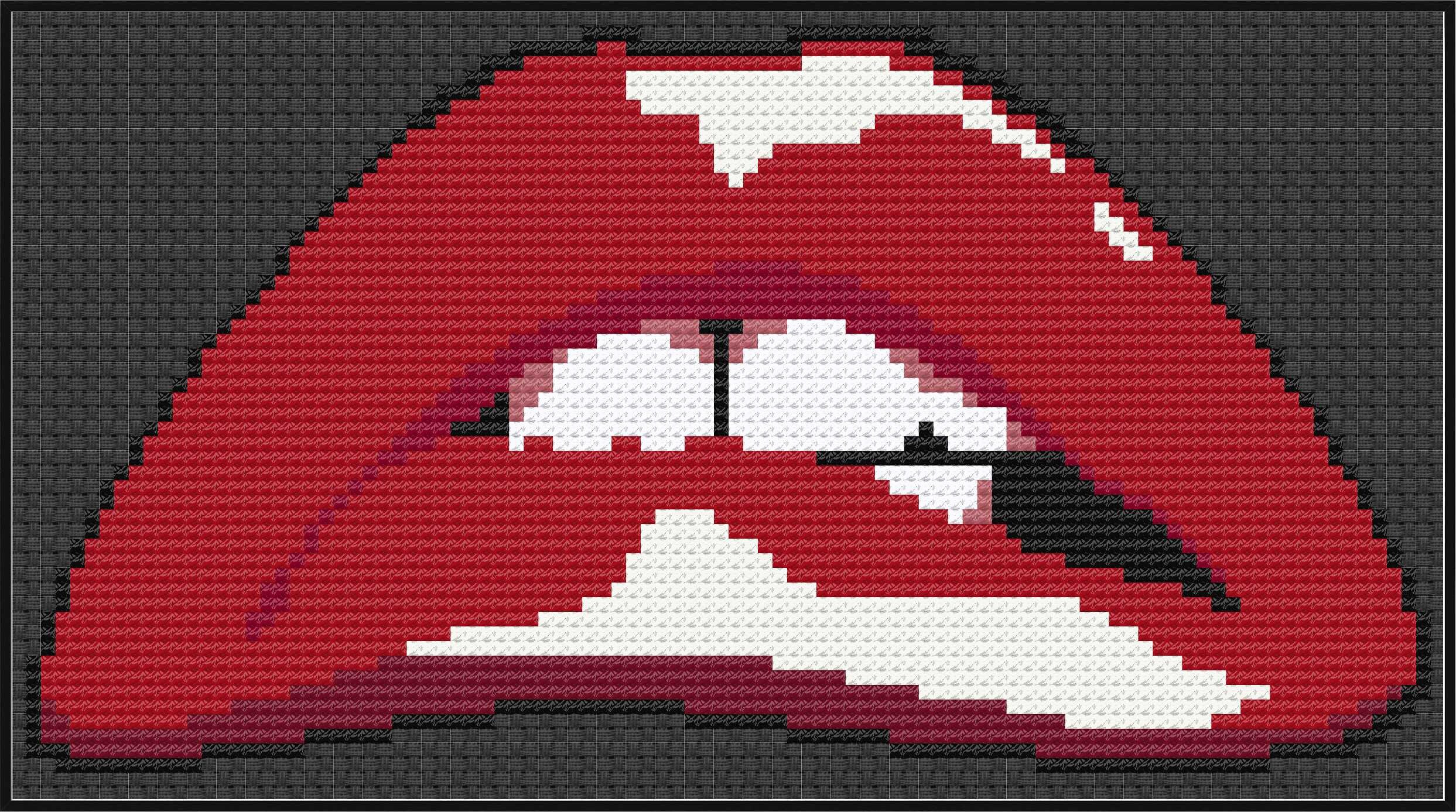 Rocky Horror Lips Cross Stitch Pattern PDF File Instant - Etsy