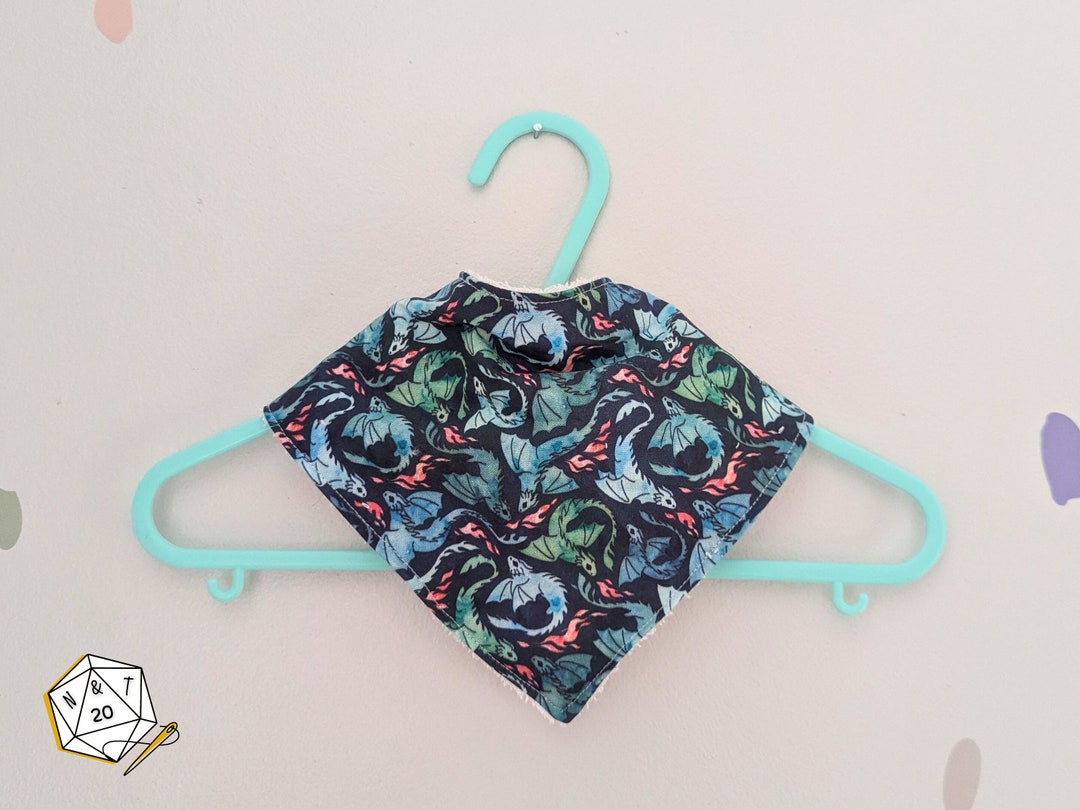 Green Dragon DND Baby Bandana Bib Super Absorbent Bamboo Dribble Bib ...