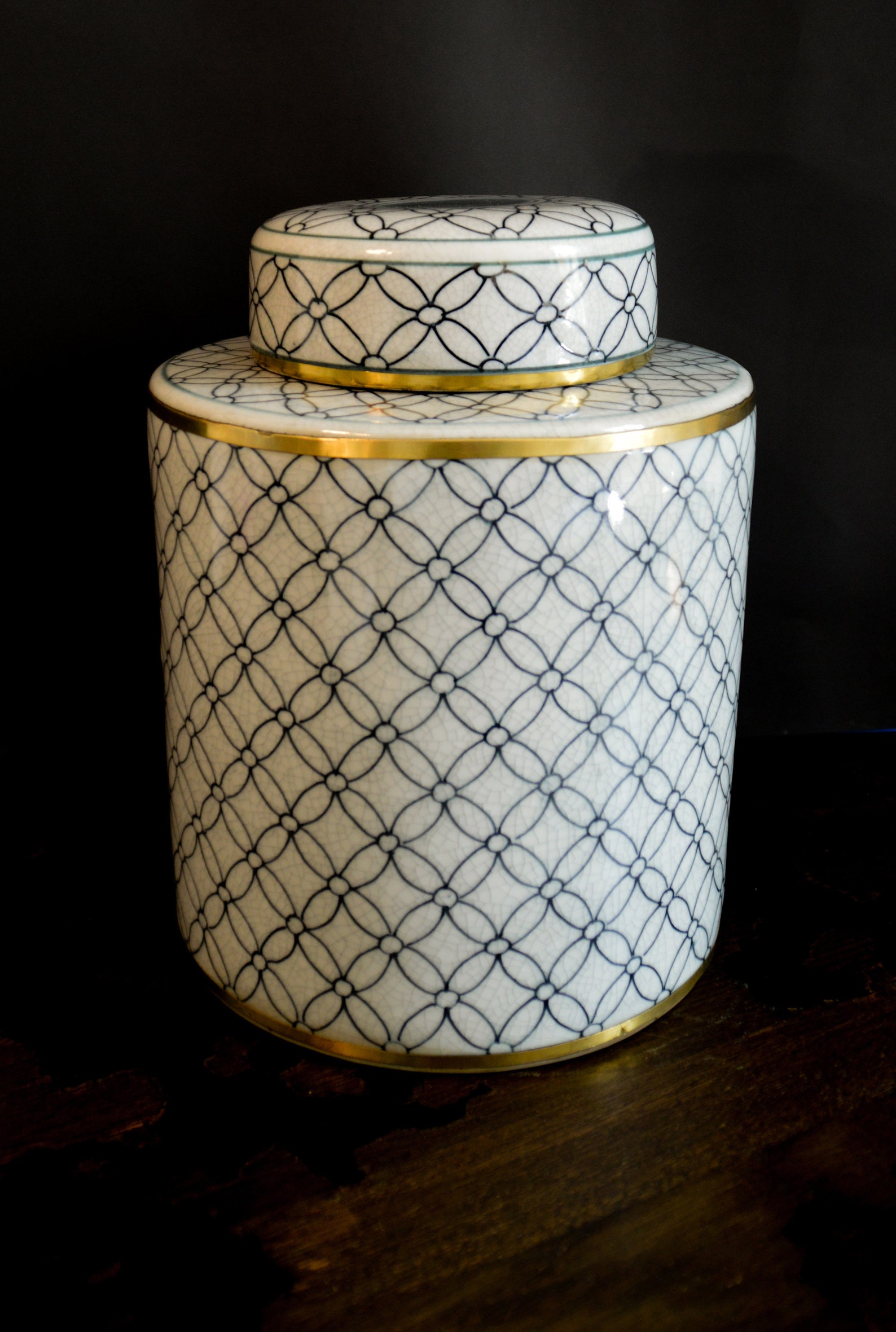 Porcelain Tall Ginger Jar - Etsy