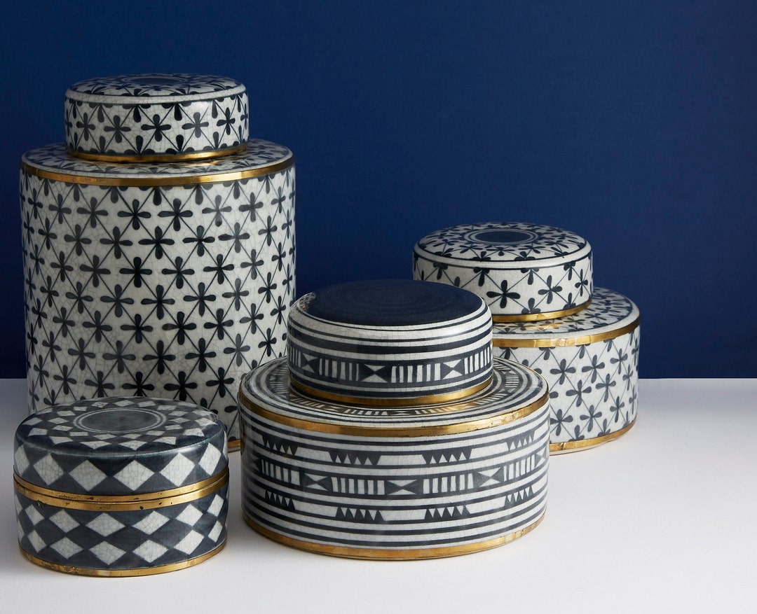 Ginger Jar Aztec Style - Etsy