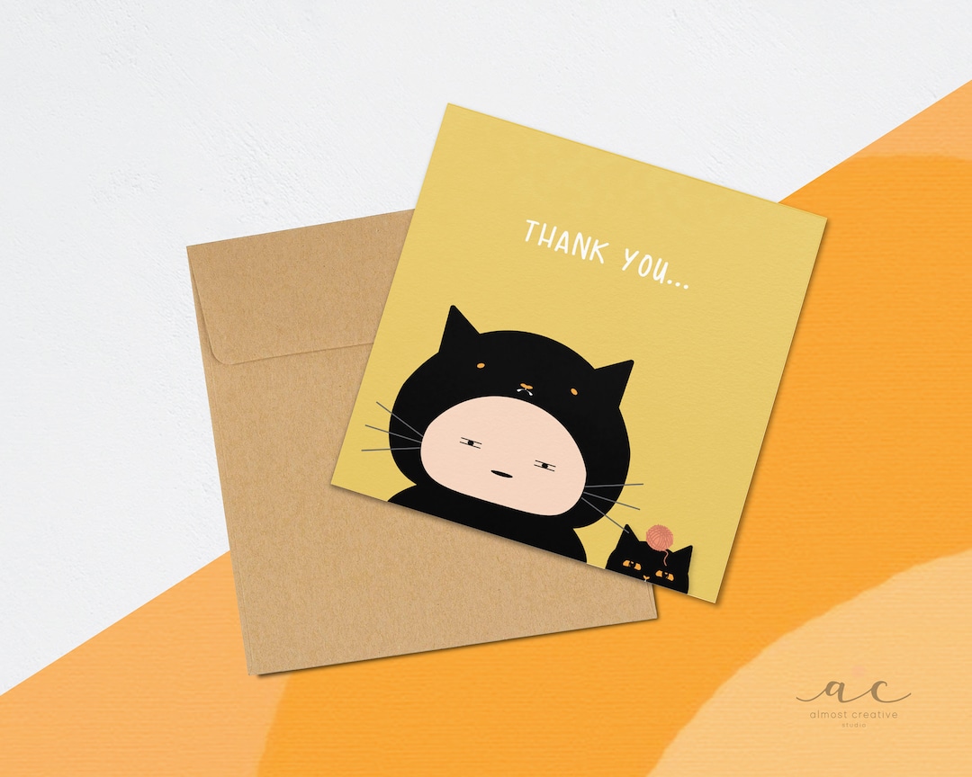 Thank You Very Mochi - Mochi Asian Pun - Thank You Greeting Card - Etsy