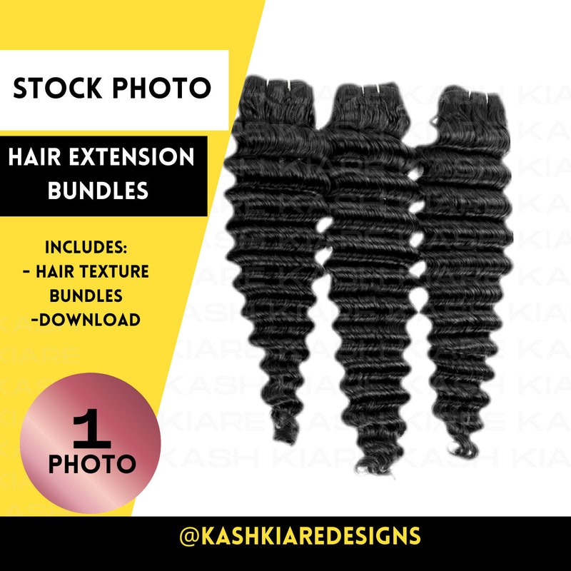 Deep Wave Hair Bundles - Etsy