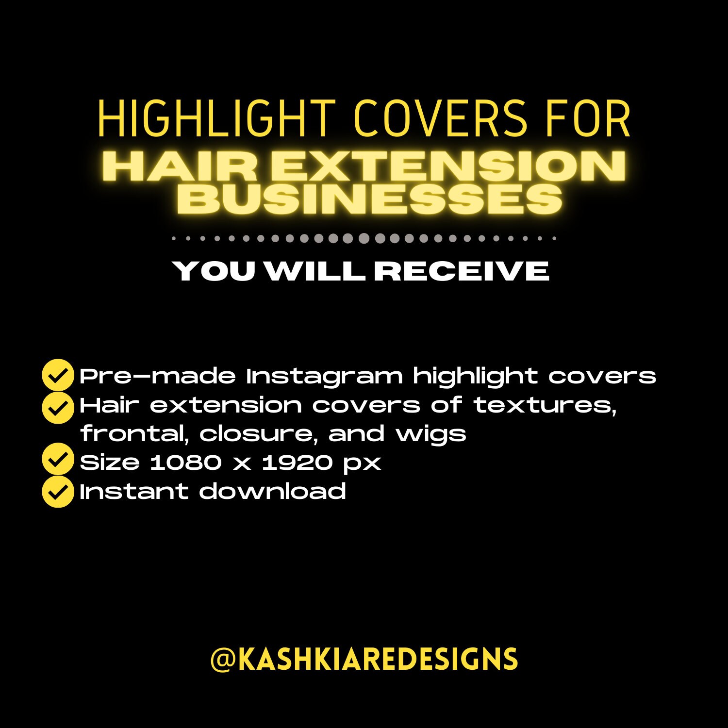 Hair Business Stock Photos Ig Highlight Covers| Social Media Cover IG ...