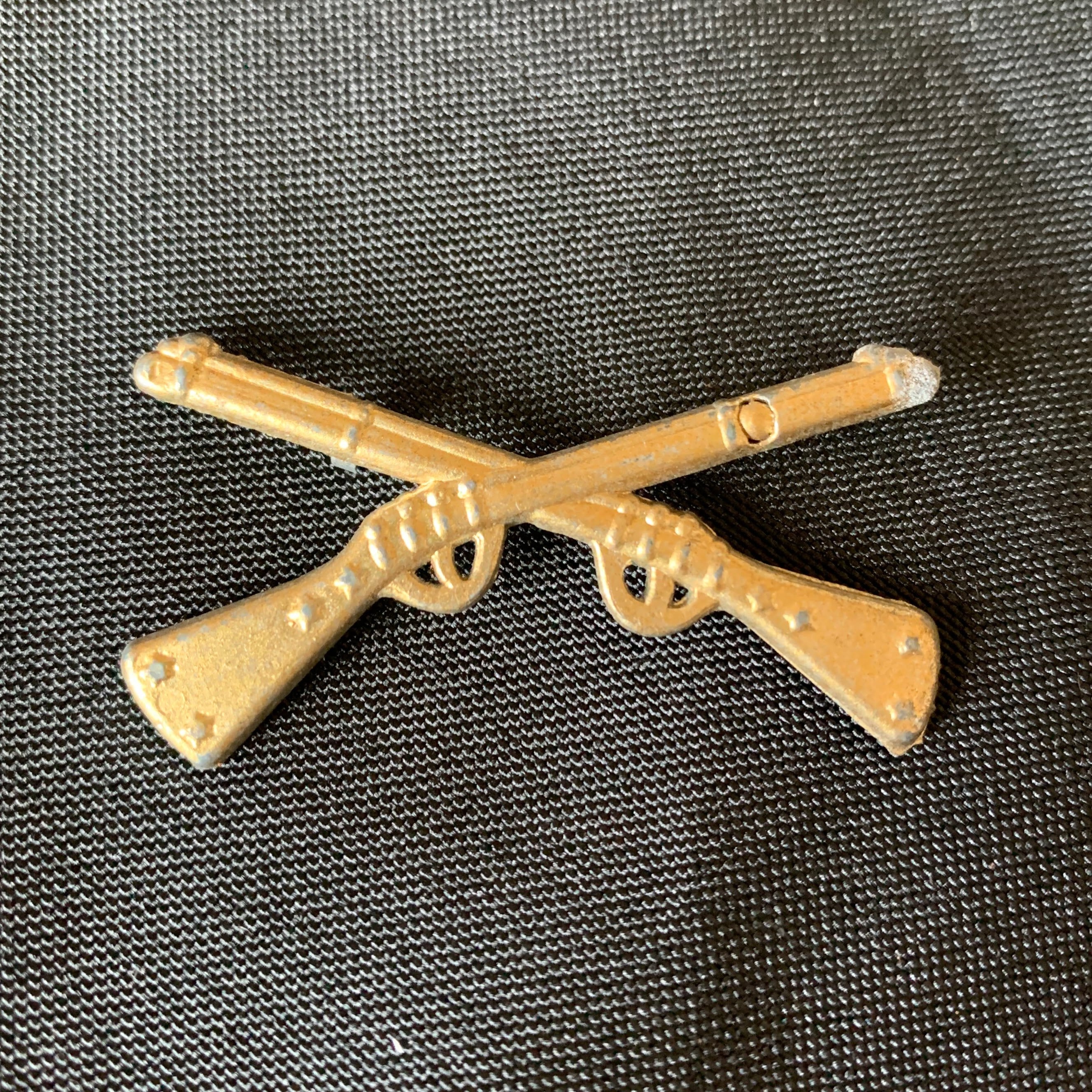 WWI US Army Infantry Crossed Rifles Pin - Etsy