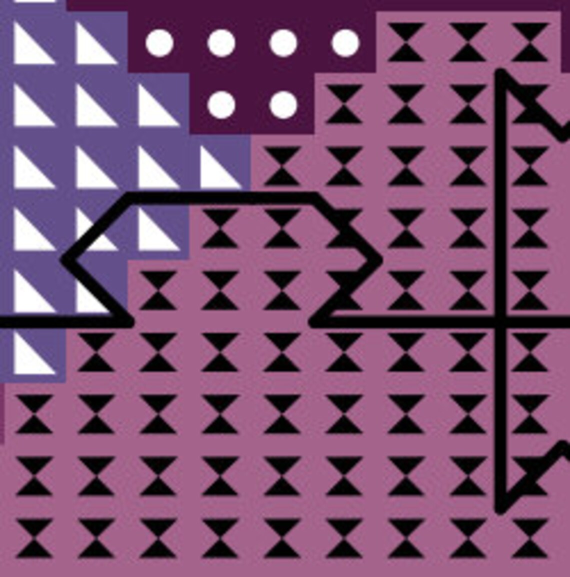 Mountains Puzzle Cross Stitch Pattern PDF Instant Download - Etsy