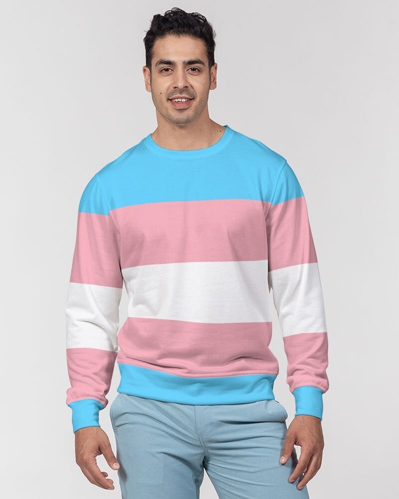 Transgender Pride Flag Pullover Sweater - Etsy