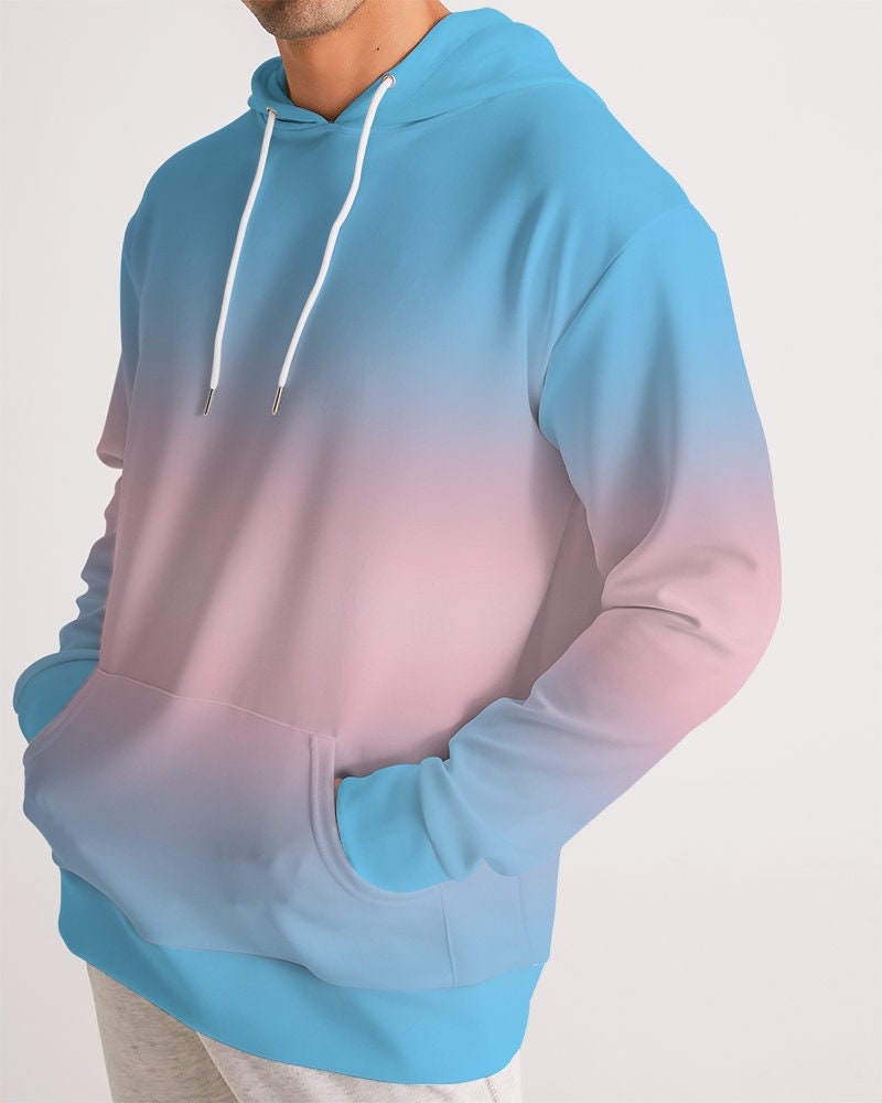 Transgender Pride Flag Ombré Hoodie Trans Flag Ombré Hoodie | Etsy