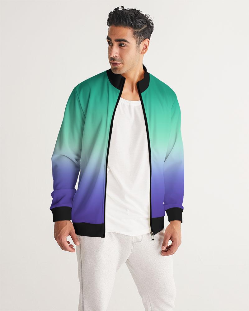 MLM Gay Pride Ombre Track Jacket – LGBTQ+ Pride Zip Jacket | Gay Pride ...