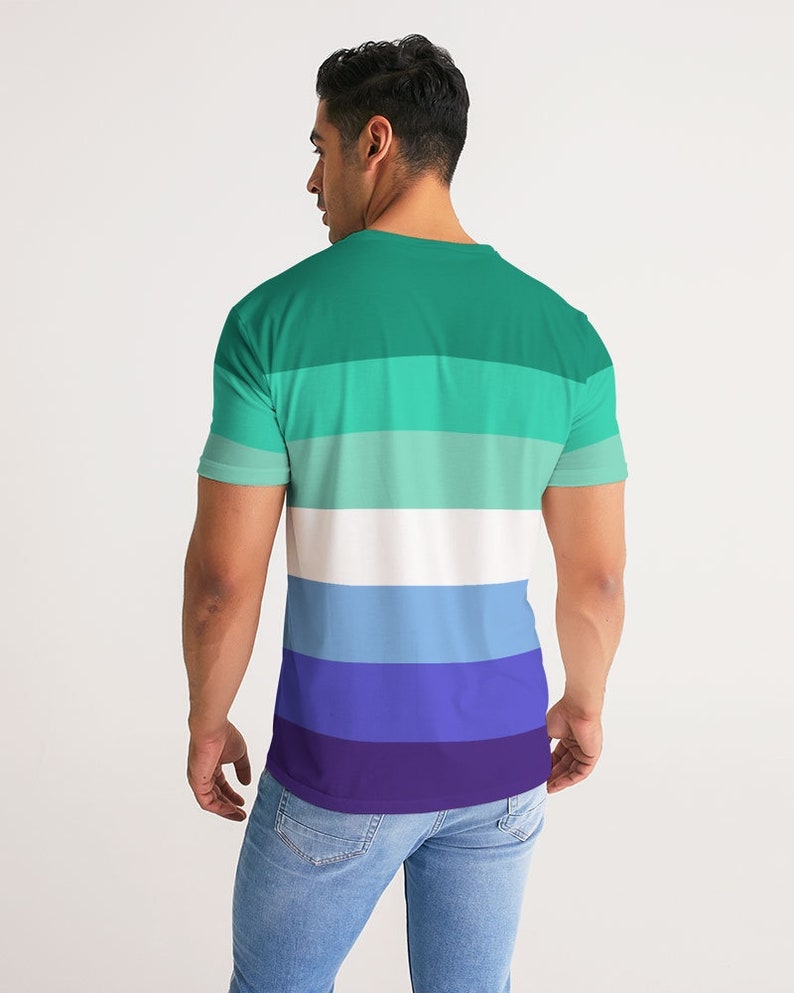 Gay MLM Flag Men T Shirt Gay MLM Pride Men T Shirt LGBTQ - Etsy