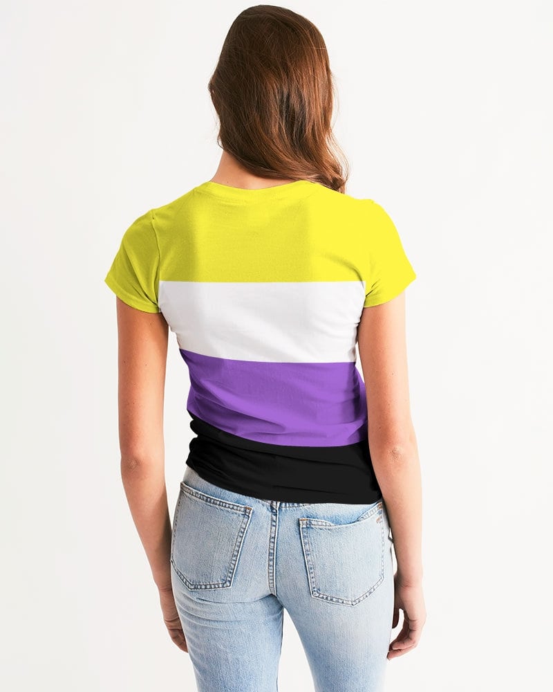 Non Binary Flag T Shirt | Non Binary Pride T Shirt | LGBTQ+ T Shirt - Etsy