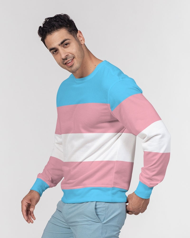 Transgender Pride Flag Pullover Sweater - Etsy