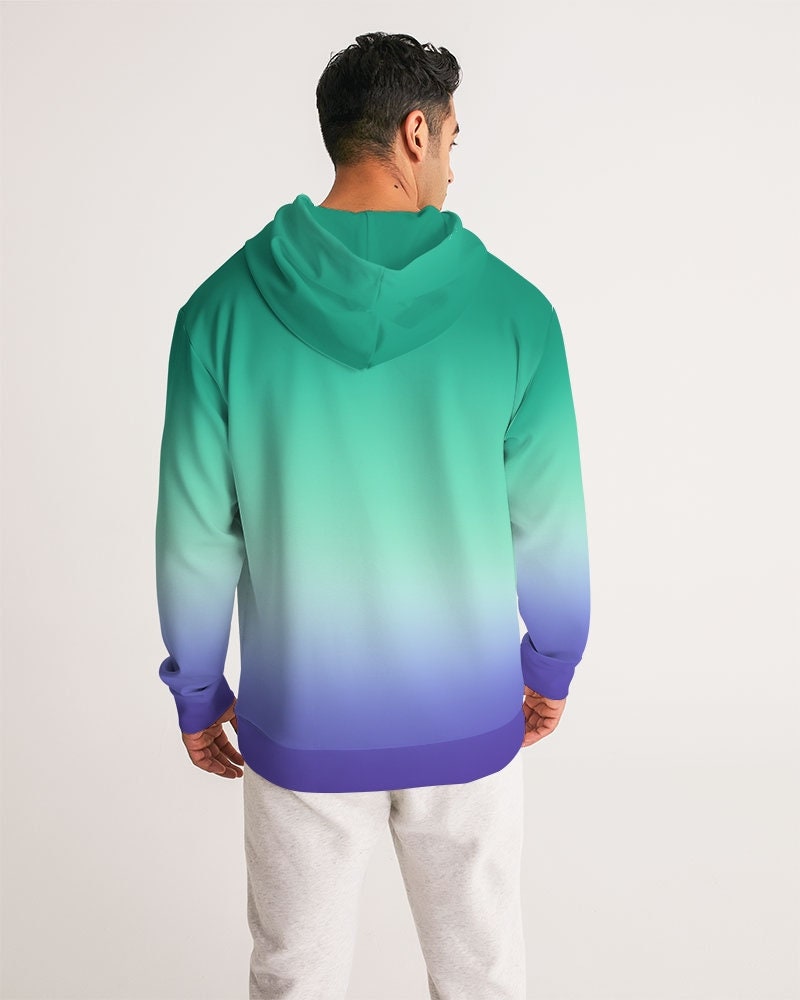 MLM Pride Flag Ombré Men Hoodie | MLM Gay Flag Ombré Men Hoodie - Etsy