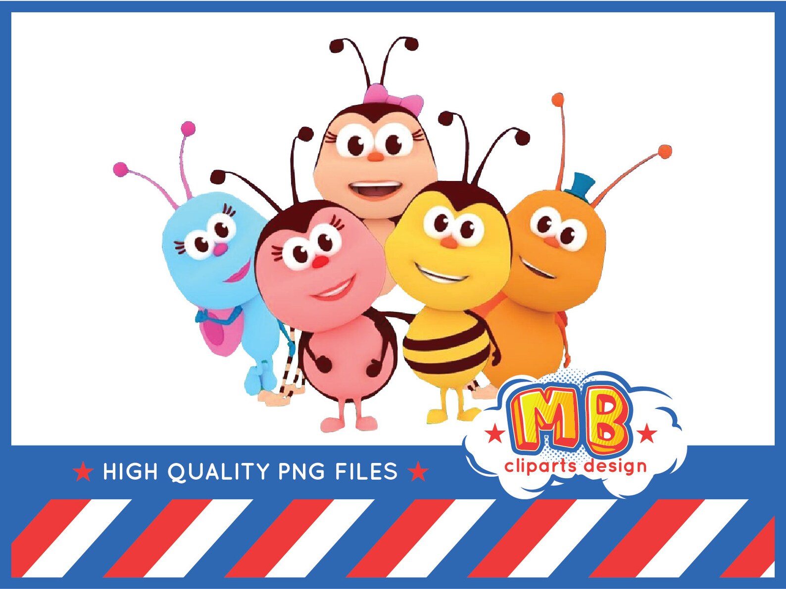 Bichikids Clipart Bichikids PNG Files 30 Printable | Etsy