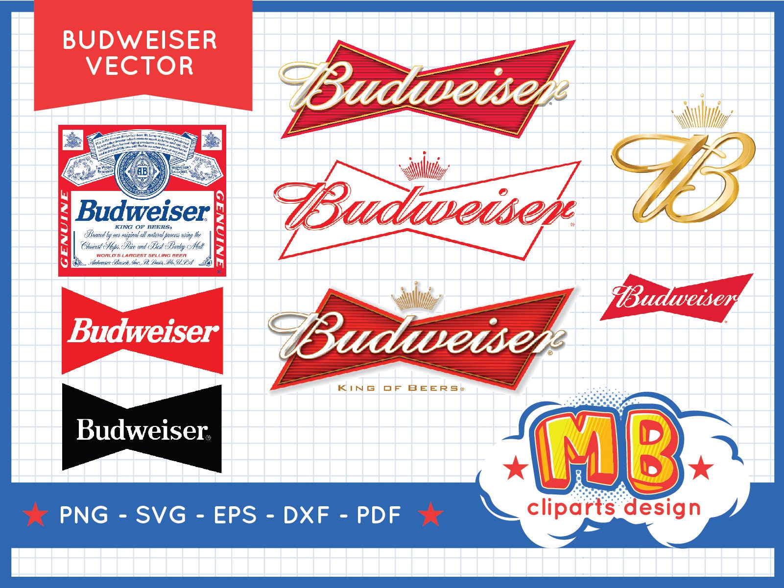 Budweiser Decals for sale | Only 2 left at -60%