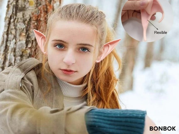 Elf Ears Latex Prosthetic Elf Ear Tips Cosplay Ears Sun Elf - Etsy