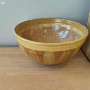 Nutmeg and Honey Butter Stoneware Nesting Bowls - Pottery - Etsy