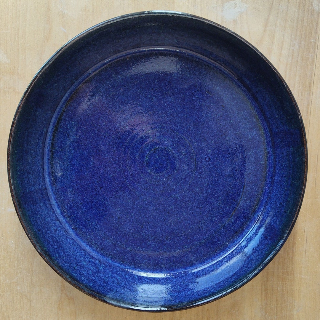 Sapphire Stoneware Large Chef Salad Plate/bowl or Spaghetti Dish 8 1/4 ...