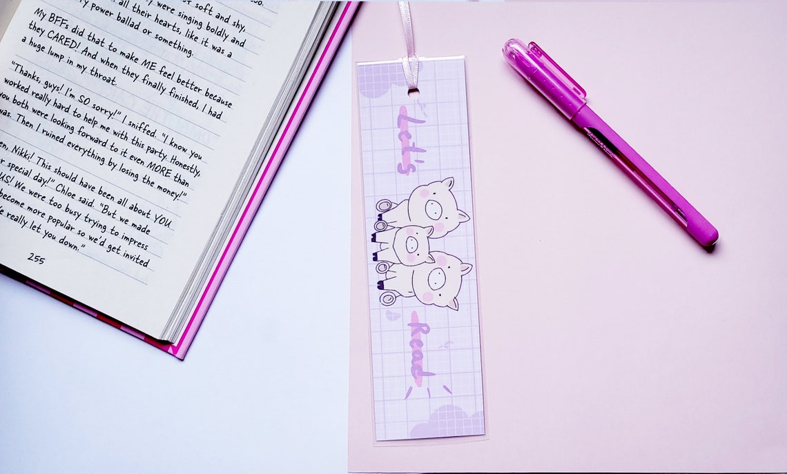 Cute Bookmarks Bundle Pack of 3 Sale Page Keeperbook - Etsy
