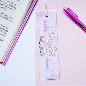 Cute Bookmarks Bundle - Pack of 3 Sale, Page Keeper,book Lover ...