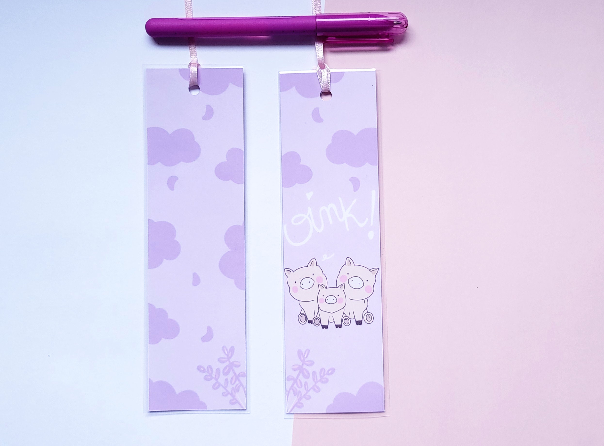 Cute Bookmarks Bundle - Pack of 3 Sale, Page Keeper,book Lover ...