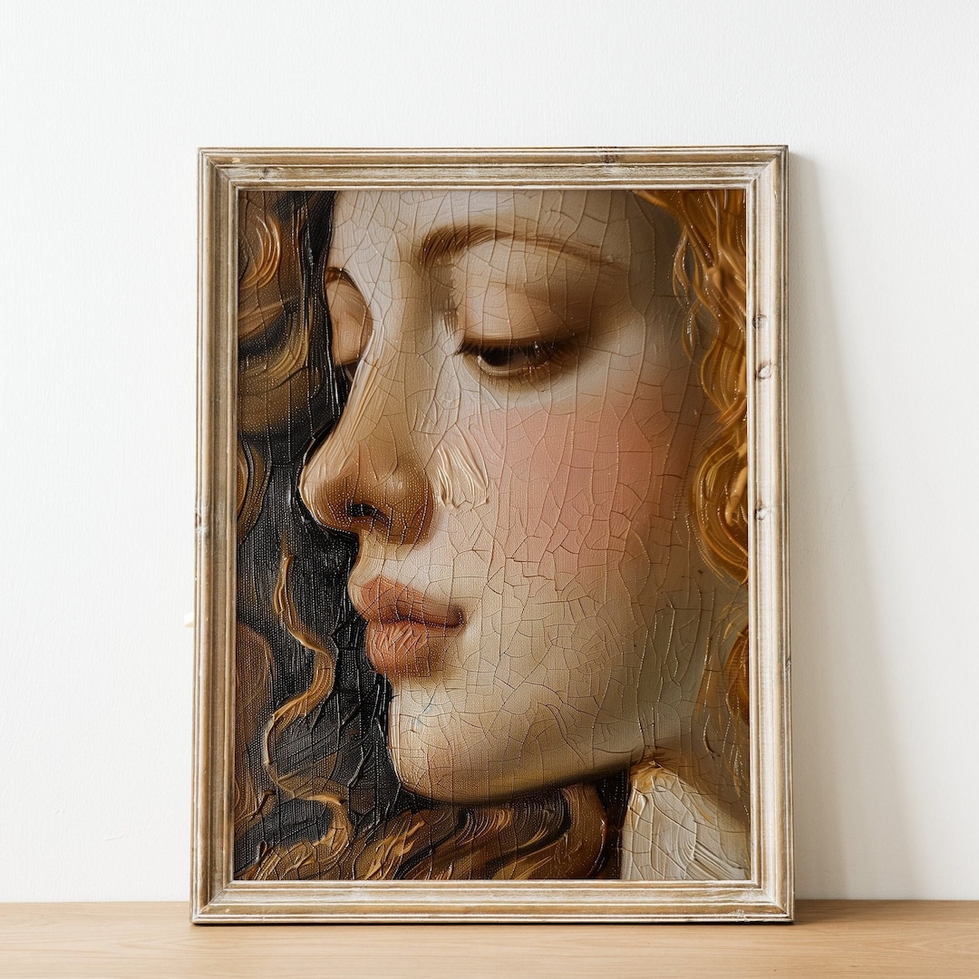 YOUNG VENUS | Neo Renaissance Oil Painting | Portrait | Vintage Wall ...
