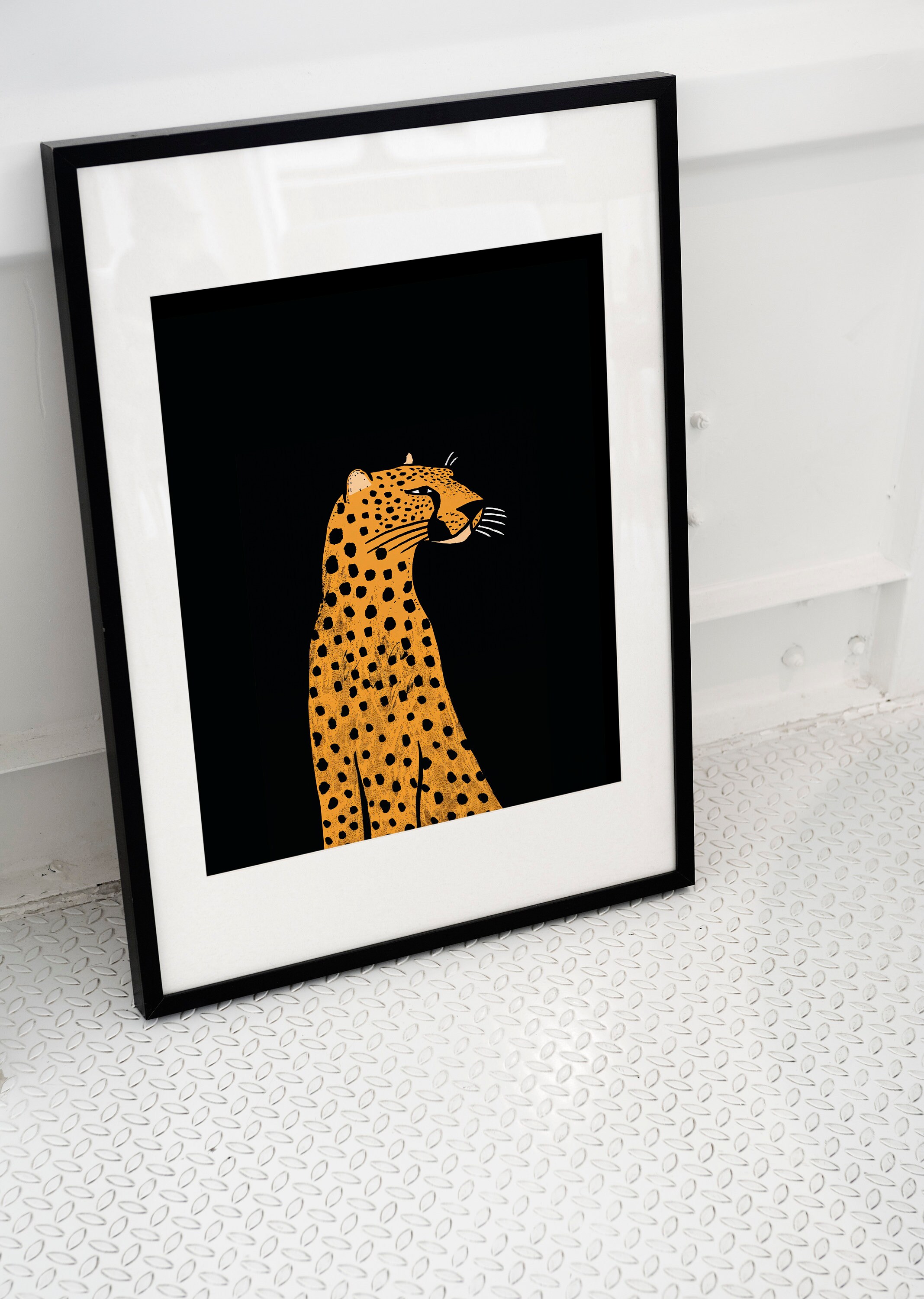 CHEETAH | Oil Painting | Wall Art | Printable Digital Download | Home ...