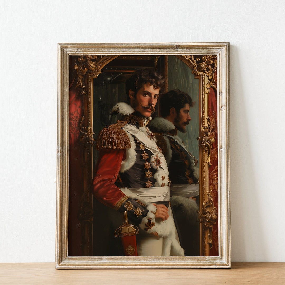 THE PRINCE | Neo Renaissance Oil Painting | Portrait | Vintage Wall Art ...