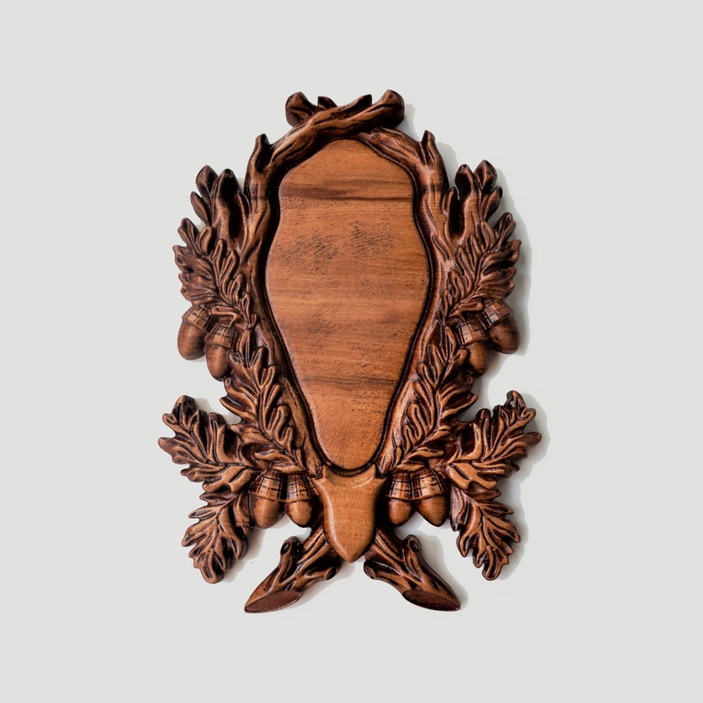 Trophy Shield Plaque Antler Plaque European Deer Skull Mounting Kit ...